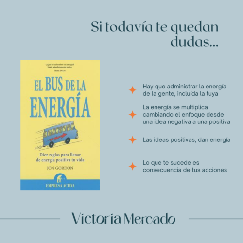 EL BUS DE LA ENERGÍA | Victoria Mercado